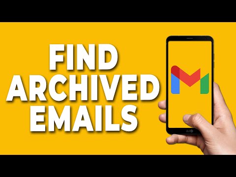 How to Find Archived Emails in Gmail Android