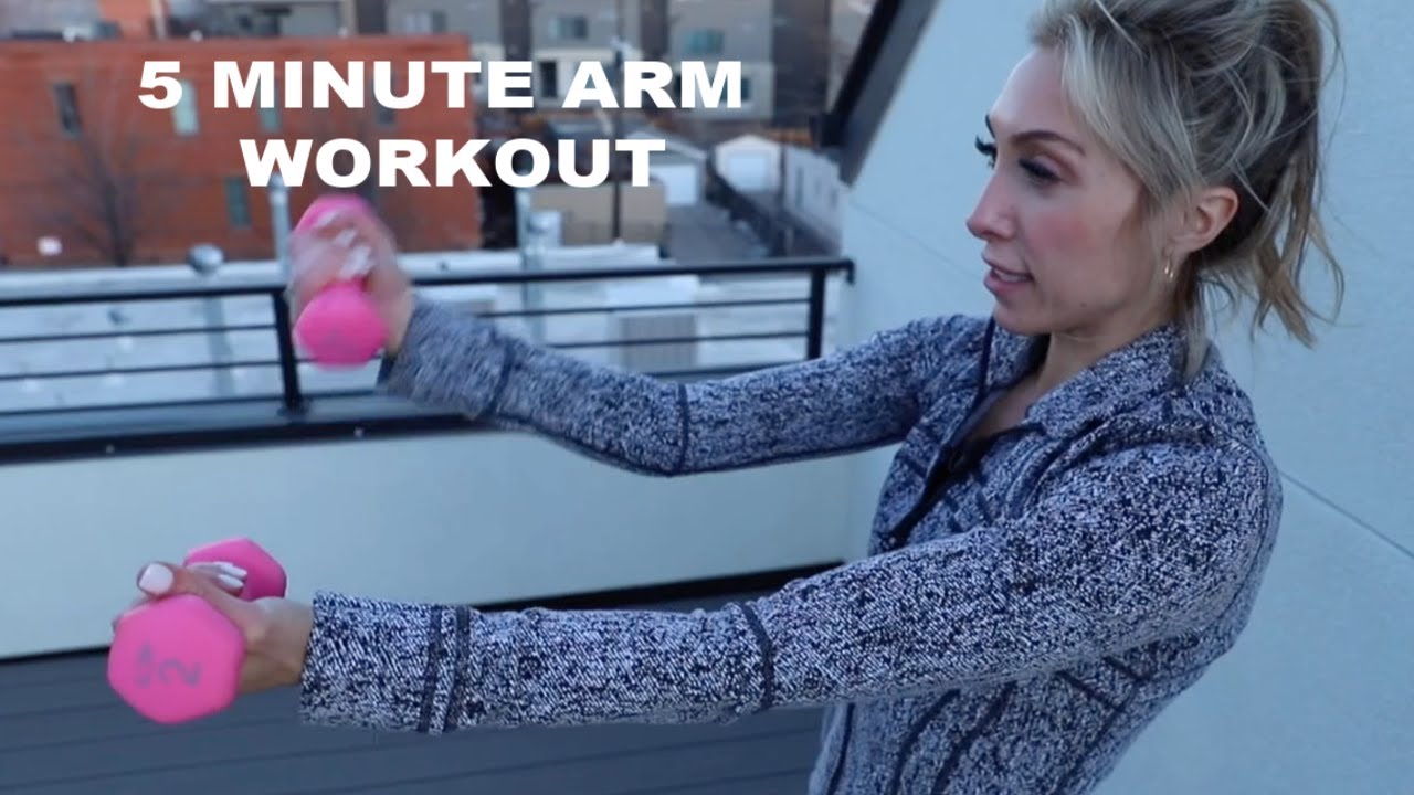 NEW- 5 minute arm workout