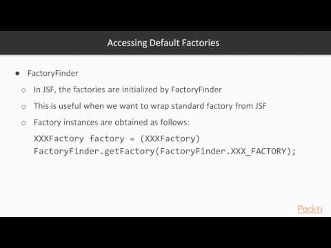 Learn Diving into JSF API Default Factories | packtpub com - Mind Luster