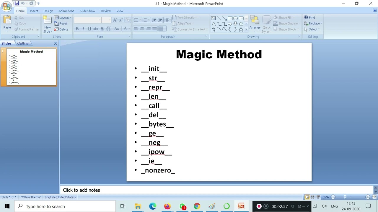 41   Python Magic Methods