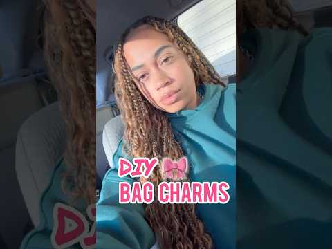 DIY Trendy Bag Charms #tjmaxx #diy #purse #charms