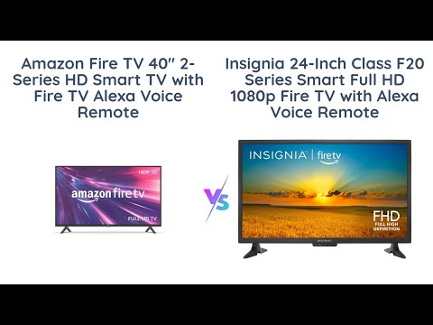 Amazon Fire TV 40" vs INSIGNIA 24" | Best Smart TV Comparison 🔥📺