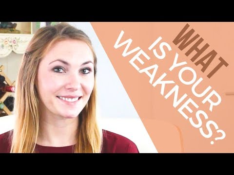 What is Your Greatest Weakness Answer Samples