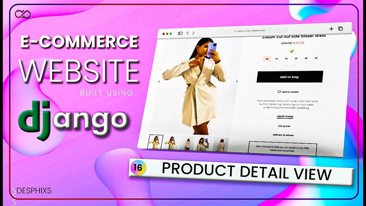 Product Detail View  | E-commerce Website using Django | Ep. 16 [1/2]