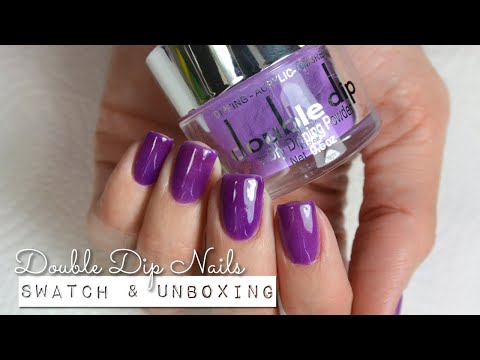 Double Dip Nails Unboxing and Swatching || Rikki’s Nails