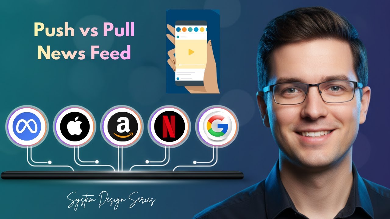 Push vs Pull Explained in 6 Minutes | The Secret Behind Every News Feed!