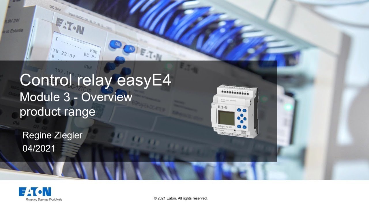 Eaton easyE4: Overview product range