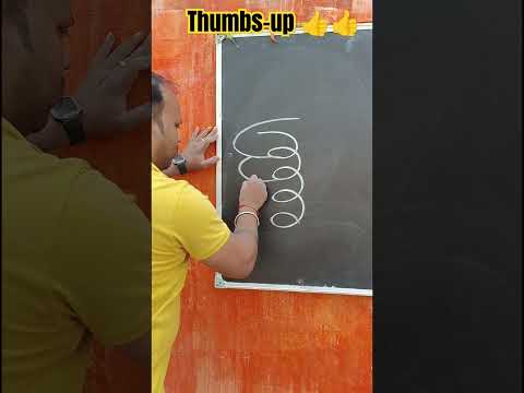 Easy Drawing of Thumbs-up ๐๐#art #ytshorts #shorts #shortsfeed #trending