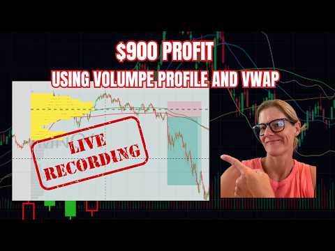 I Nailed This $920 Short Using Volume Profile and Anchored VWAP