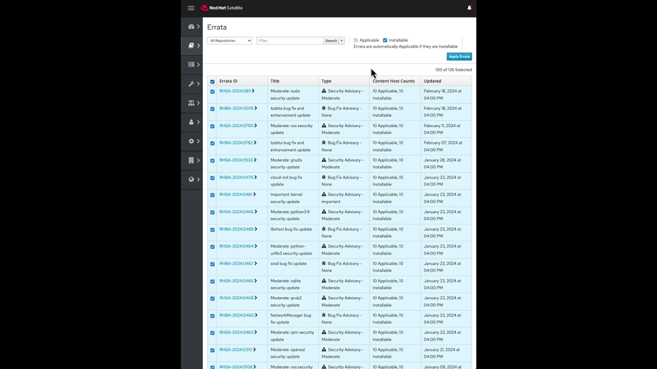 Updating RHEL Hosts at Scale | Satellite Shorts 05