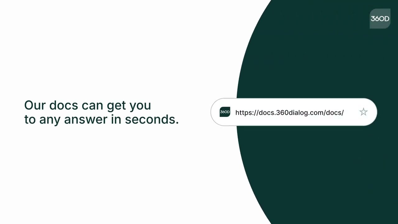 360Dialog documentation: how to use it
