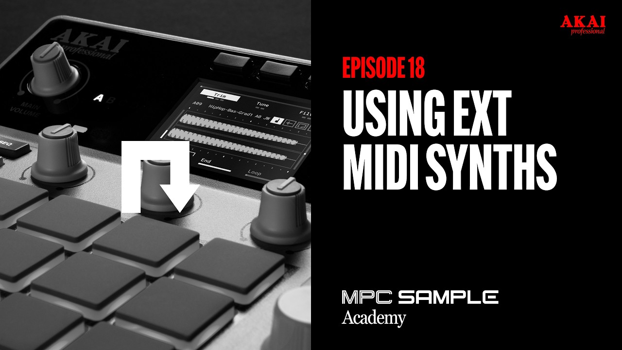 Getting Started with MPC Sample | Using External MIDI and Synths