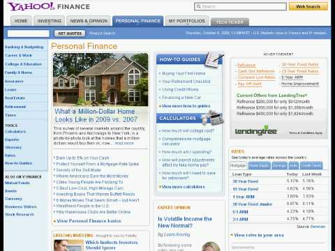 Display Banner Ad Yahoo Finance