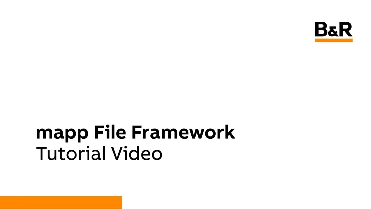 mapp File Framework Tutorial