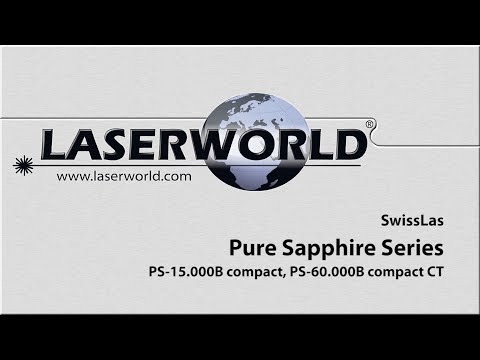 SwissLas Pure Sapphire Series - PS-15.000B compact - PS-60.000B compact CT | Laserworld