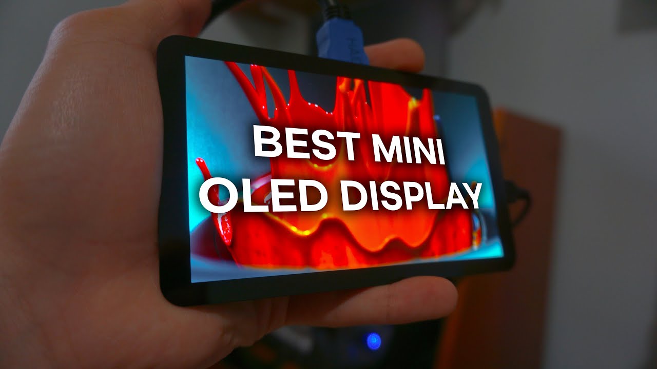 The Best Mini OLED Display I've Ever Tried! - DF Robot 5.5 'HDMI OLED-Display With Touchscreen