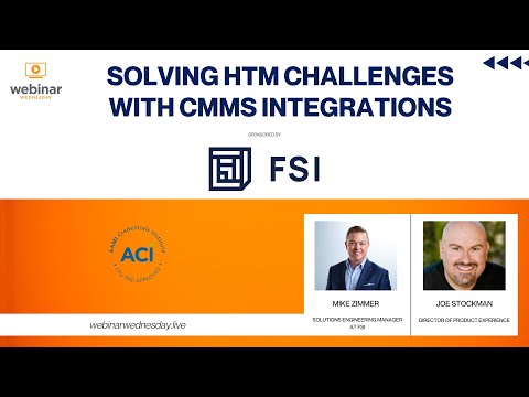 Solving HTM Challenges with CMMS Integrations