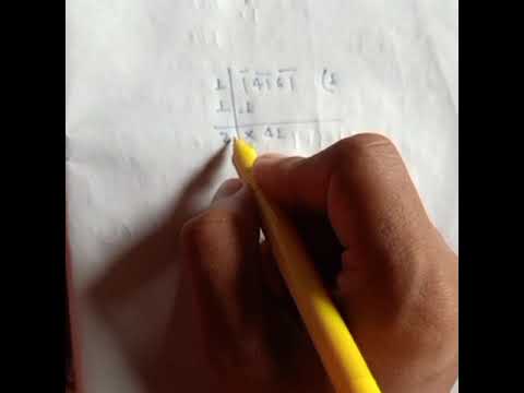 how to find perfect square root||how to find perfect square root in long devision method 14161 #root