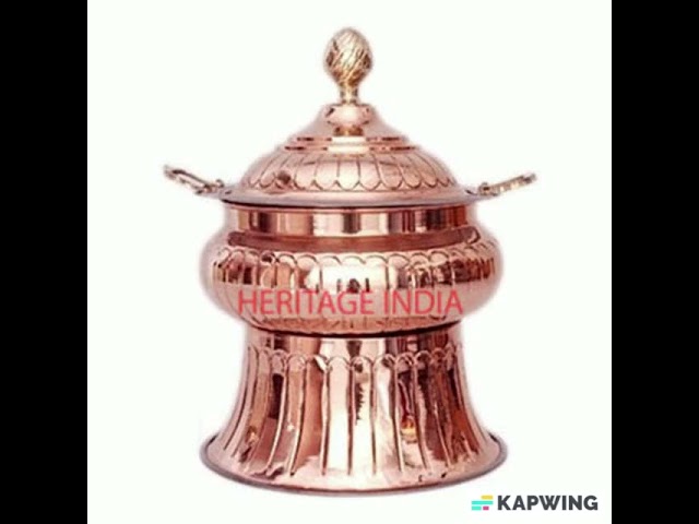Copper Chafing Dishes - Heritage Copper Hotelware Service Provider from ...
