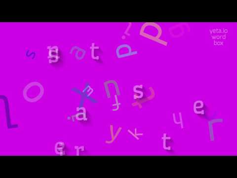 REINSTATES - HOW TO PRONOUNCE IT?