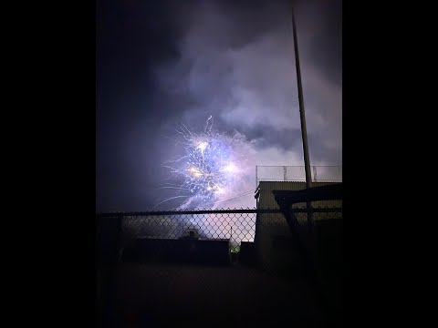 Fireworks at Ball Park, Pittsfield MA 2024