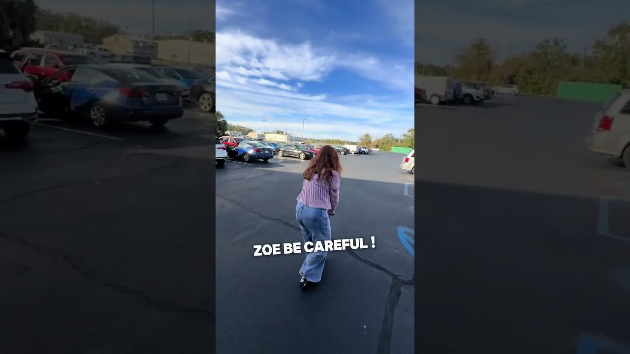 Zoe be careful 😂 (via influencedbyzo)