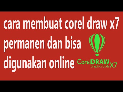 CARA INSTAL DAN MENGATASI TIDAK BISA SAVE DI COREL DRAW X7 DAN MENJADIKAN PERMANEN