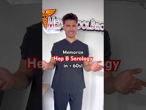 Memorize Hep B Serology in under 60s! 🩸 #medschool #medstudent #medicalschool #usmle #usmleprep