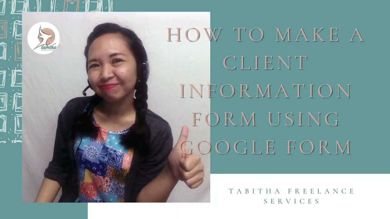 Create a Client Information Form Using Google Forms