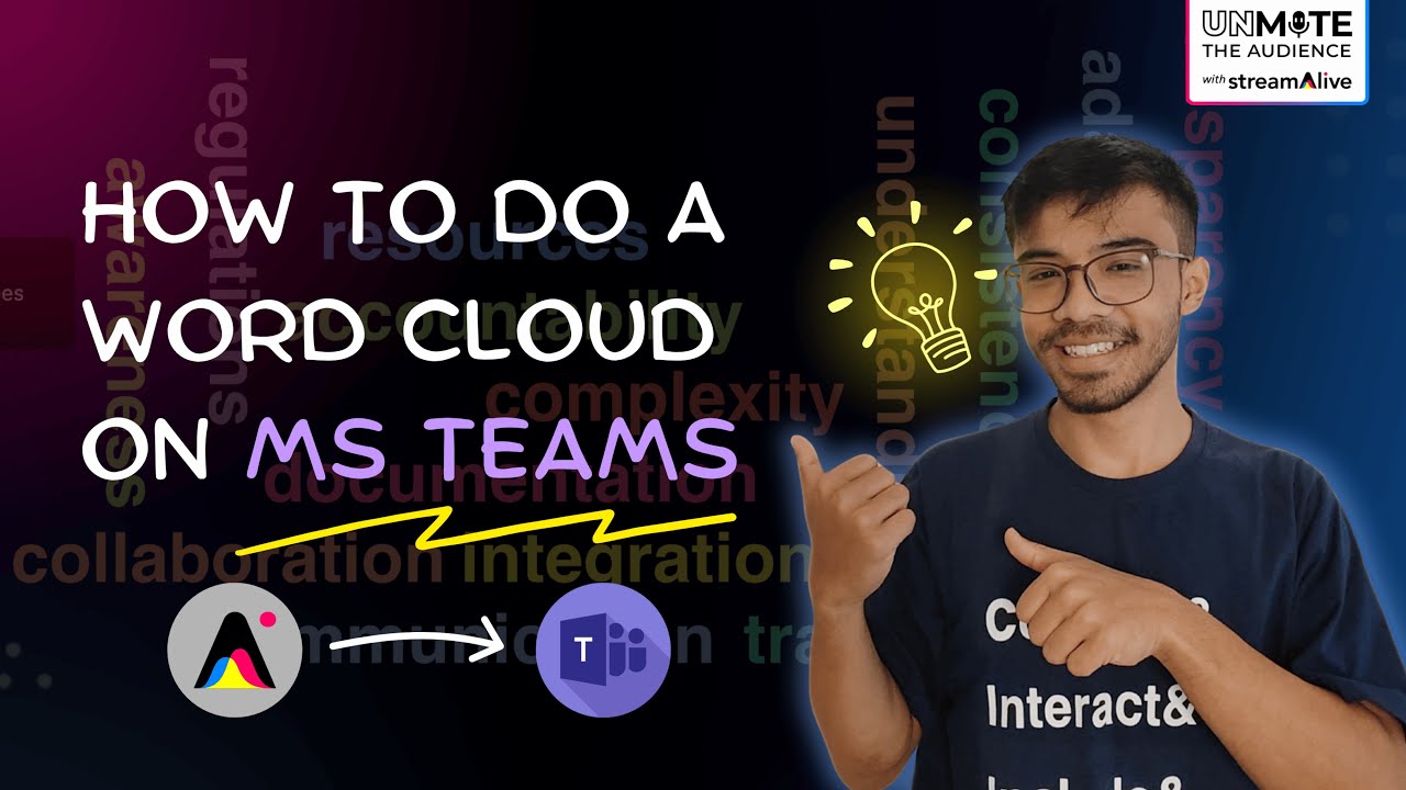 How to do a Word Cloud on MS Teams
