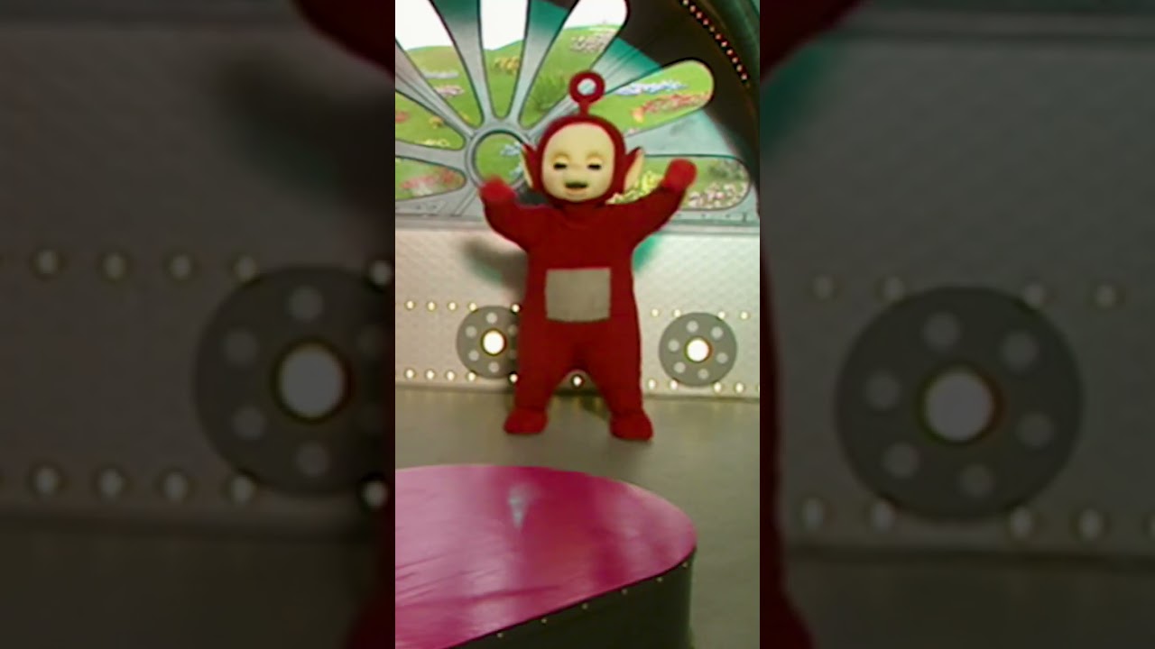 Teletubbies Sliding UP! | Classic Teletubbies | #shorts