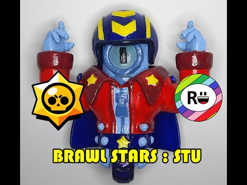 STL file Brawl Stars : STU 🌃 ・Model to download and 3D print・Cults