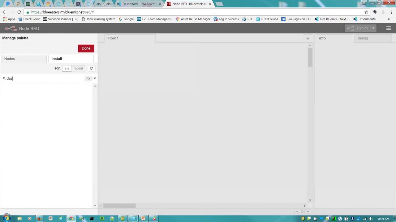 Adding Nodes to Node Red