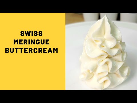 How to make Swiss Meringue Buttercream easy recipe