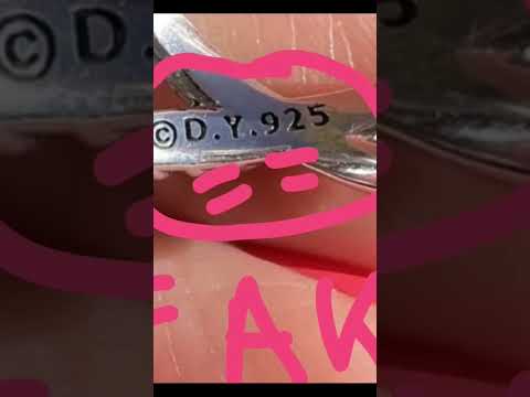 David Yurman FAKE vs REAL Infinity Ring: SOLD on Ebay, Poshmark, Mercari.