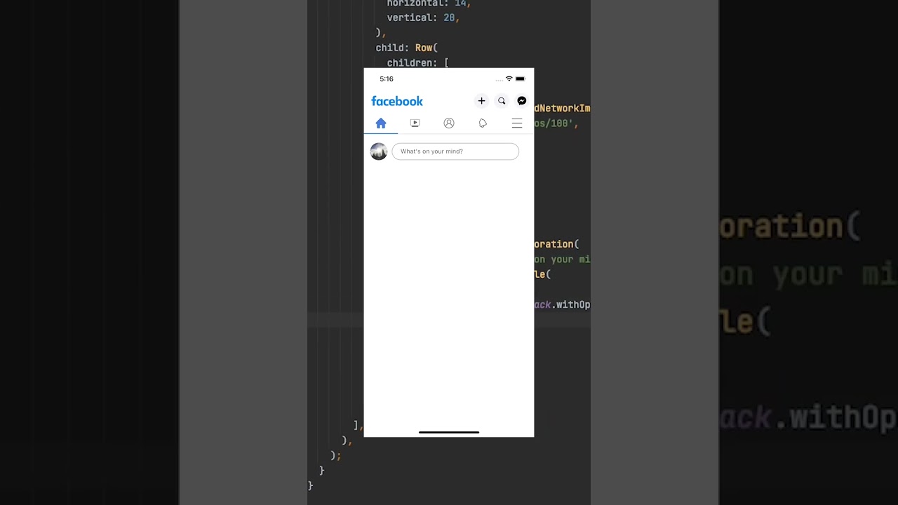 Building a Facebook Clone App with Flutter and Dart