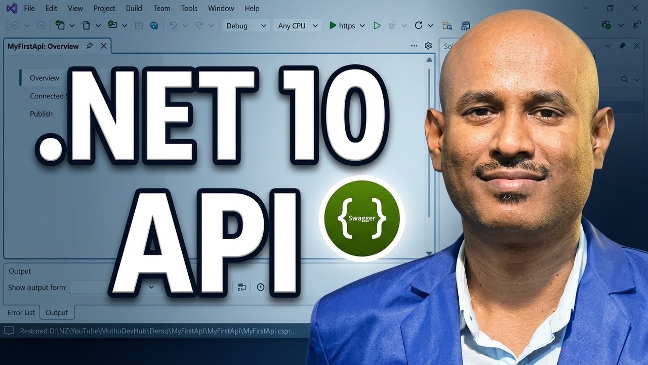 Build Your First .NET 10 Web API in 15 Minutes with Swagger