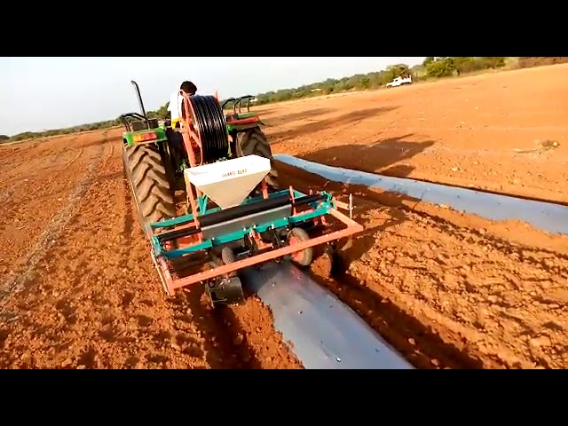 Plastic Mulch Laying Machine - Plastic Mulching Sheet Laying Machine 5 ...