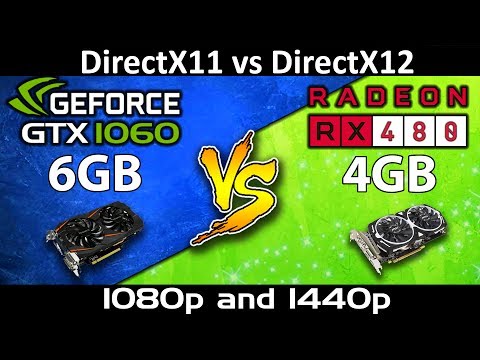 RX 480 vs GTX 1060 6G | 1080p and 1440p Comparison | DX11 and DX12 Comparison | Latest Driver Update