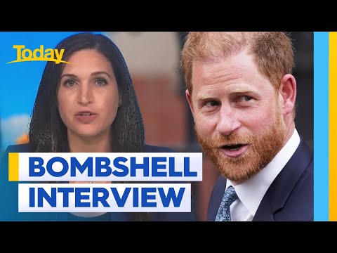Prince Harry slammed after emotional BBC interview | Today Show Australia