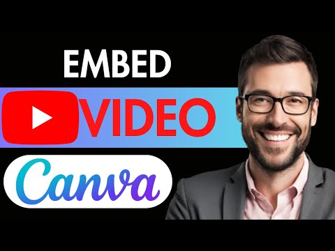 HOW TO EMBED YOUTUBE VIDEO ON CANVA WEBSITE