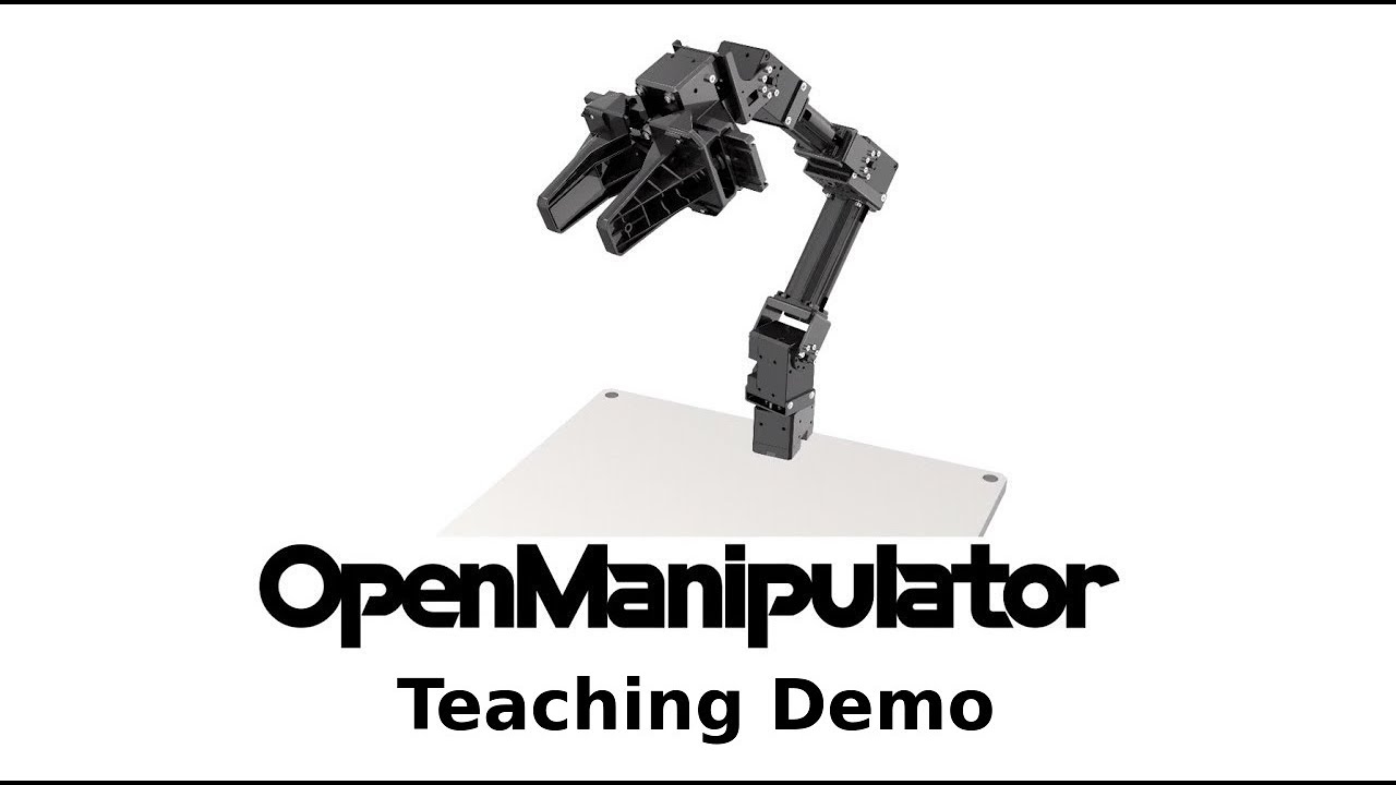 OpenManipulator 18 :  Teaching Demo