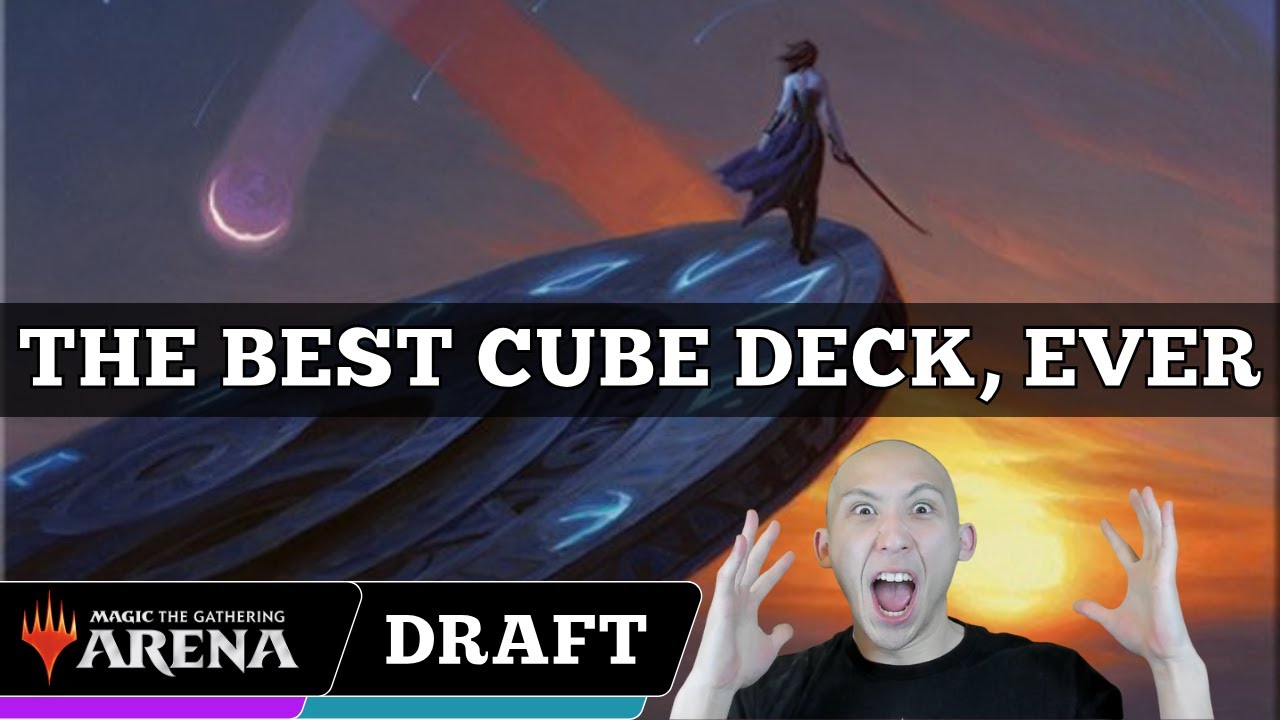 THE BEST CUBE DECK, EVER! | Powered Cube Draft | MTG Arena