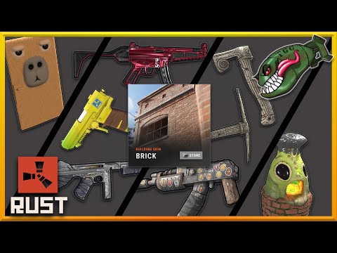 Rust Skins | Brick Building Skin, Colosseum Metal Tools, Emojis AR, SAPnana #331