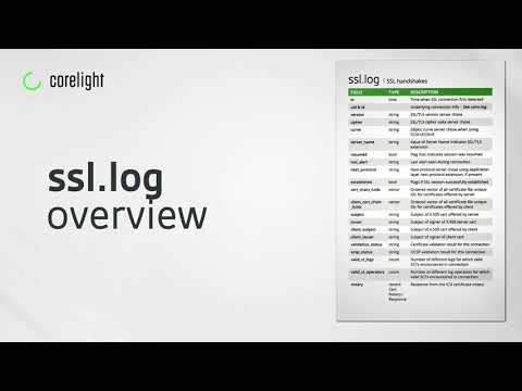 SSL log overview