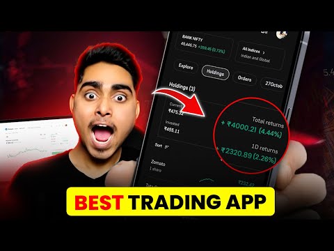 5 Best Trading Apps in India 2024: Zero Fees, High Returns & Instant Trading – Watch Now