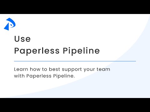 Paperless Pipeline - Features & Pricing (December 2025)