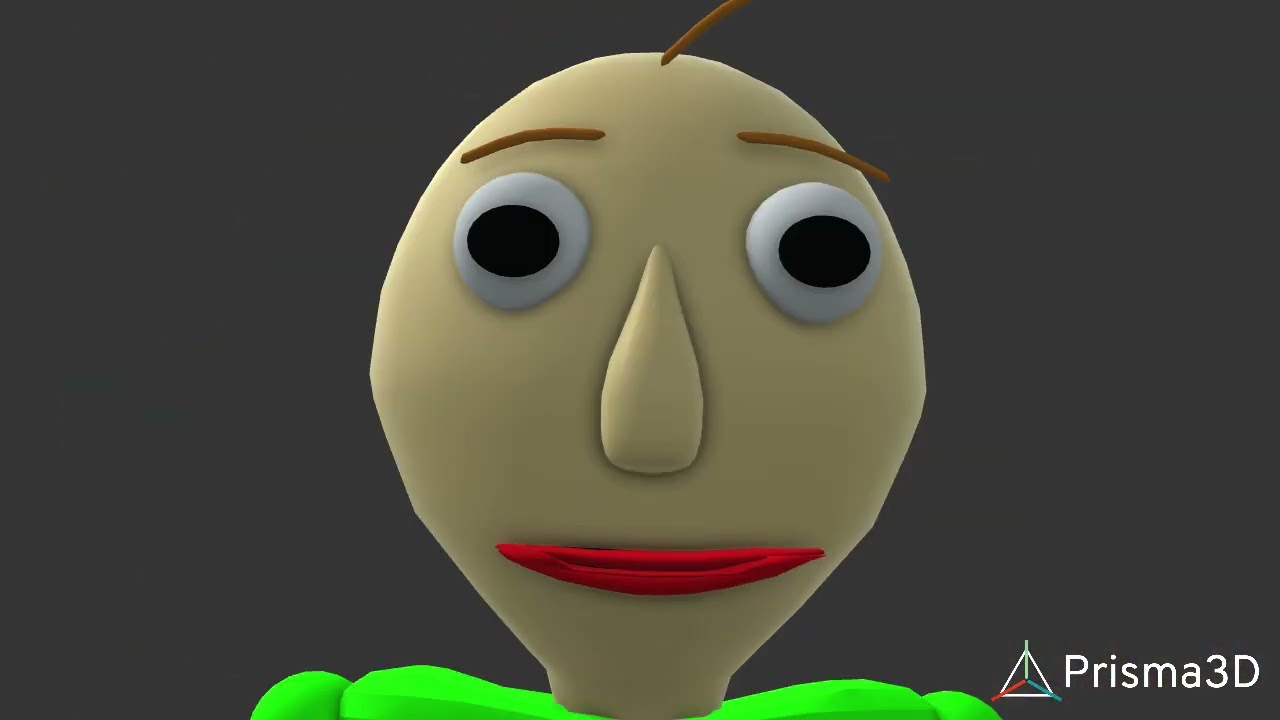 prisma 3d animation - baldi meets tom