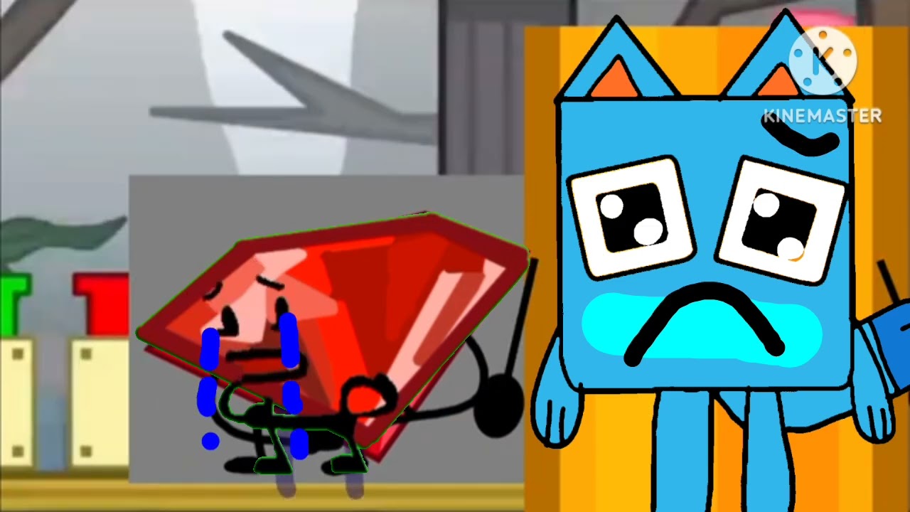 BFDI RUBY CRYING