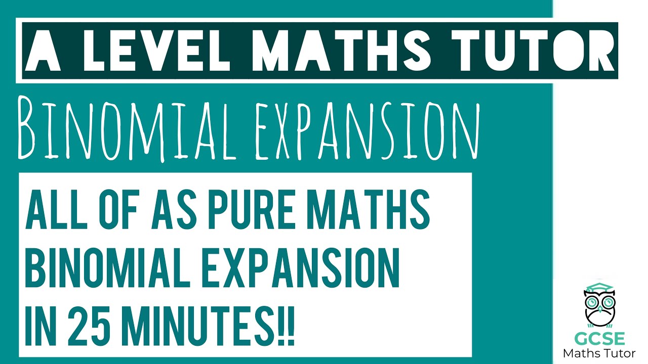 All of Binomial Expansion in 25 Minutes!! | Chapter 8 | A-Level Pure Maths Revision